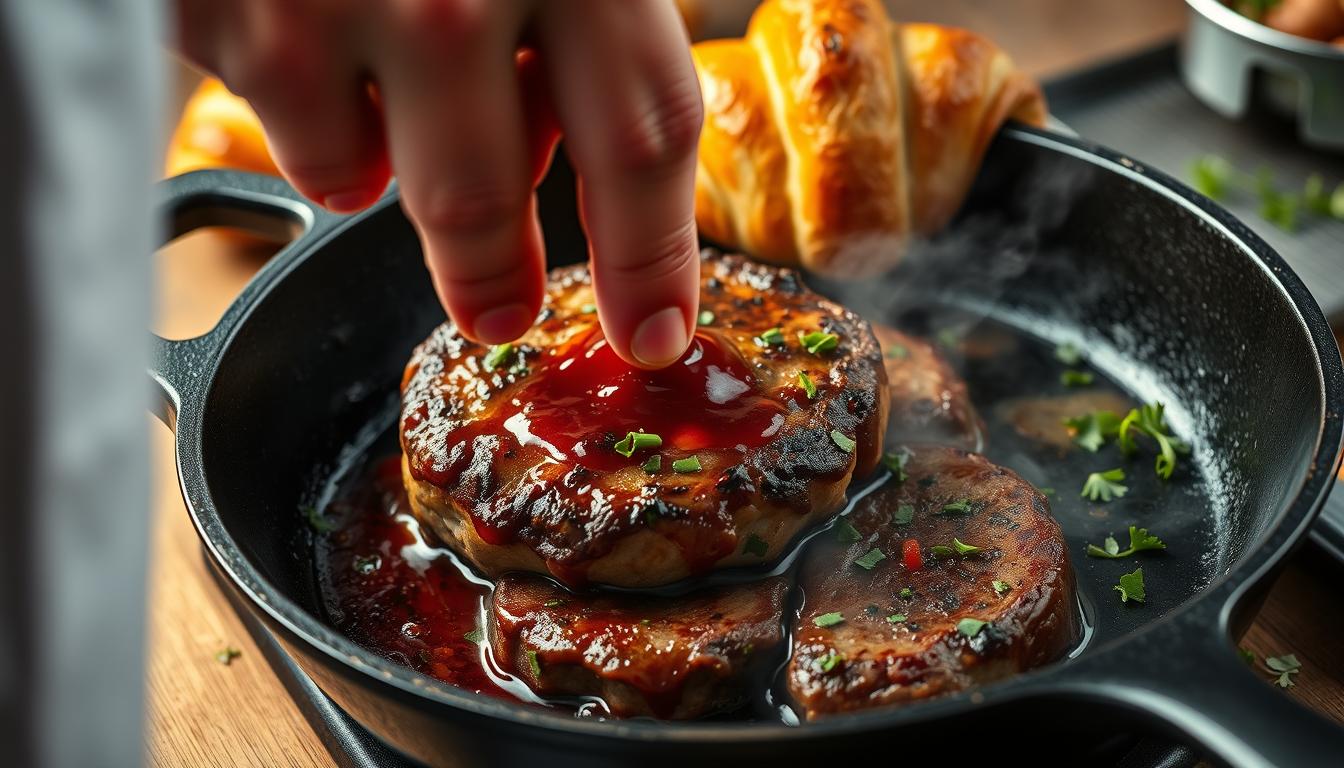 Experience the Croissant Smash Burger: A Unique Breakfast Twist